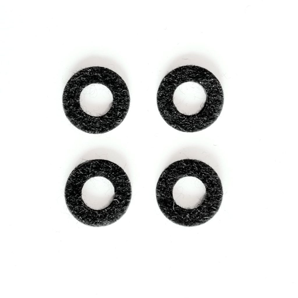 Top Cap Valve Felt for Euphonium / Tuba BLACK – Set of 4 – East ...